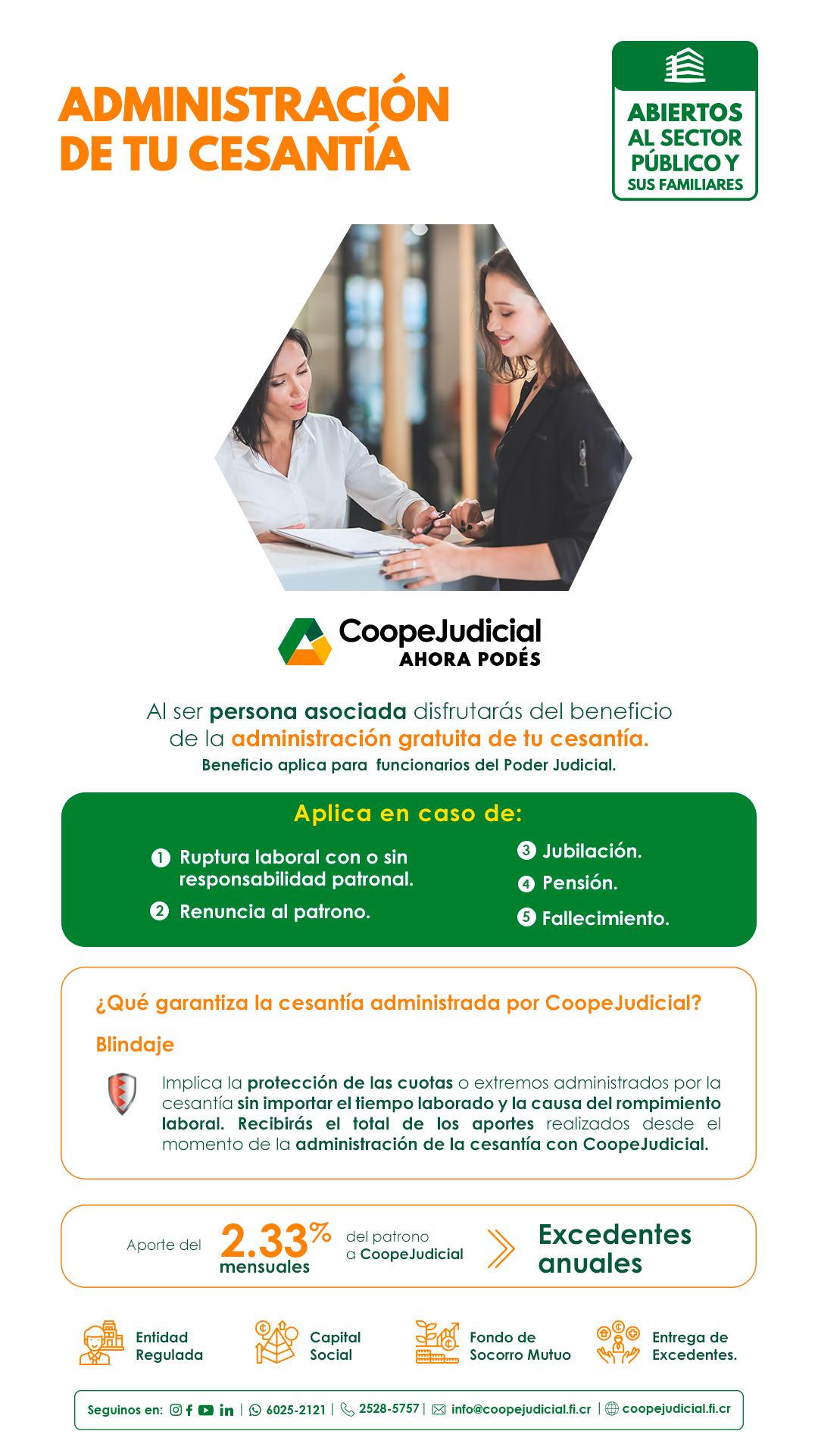 Personas Delegadas | CoopeJudicial